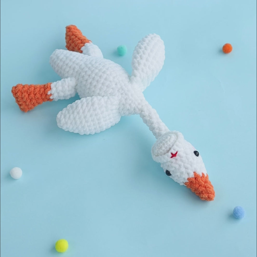 Goose Nurse Crochet Pattern – Hooktasy